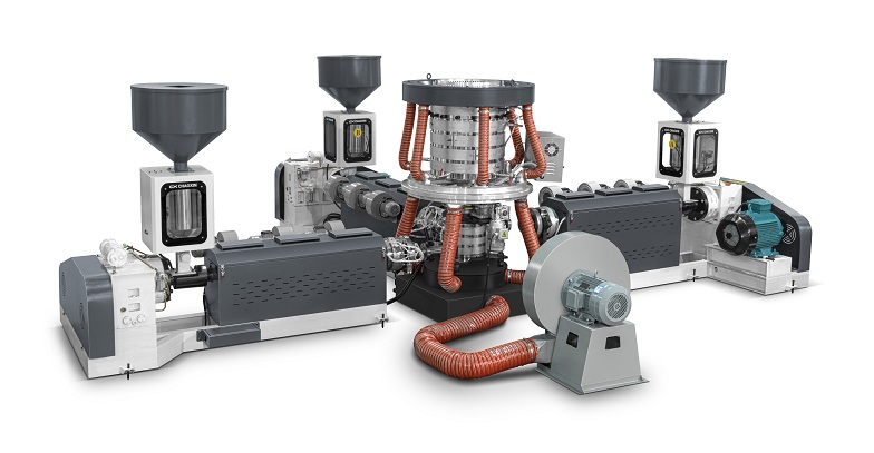 ABC 3 Layer Blown Film Machine, Extrusion Machine - Chaoxin Machinery